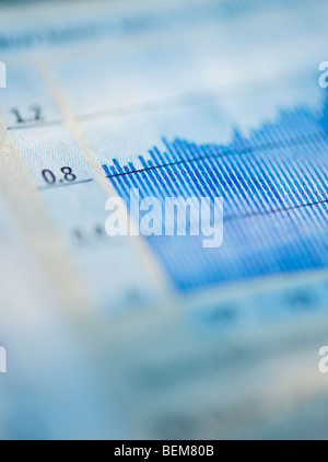 Banking charts and trendlines Stock Photo - Alamy