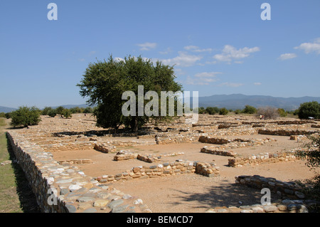 Olynthos ancient Greek city archaeological remains northern Greece ...