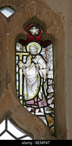 St. Thomas, stained glass window, by Joseph Grant of Costessey, 1856 ...