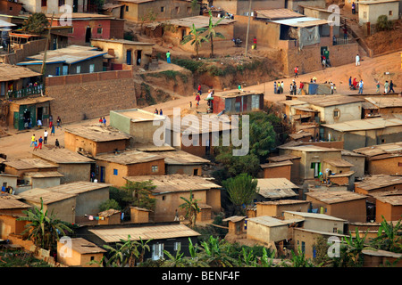 Poor District, Kigali, Rwanda Stock Photo - Alamy
