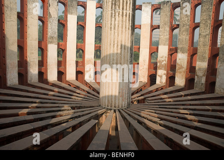 The Ram Yantra at the Jantar Mantar in New Delhi, India. The Jantar ...