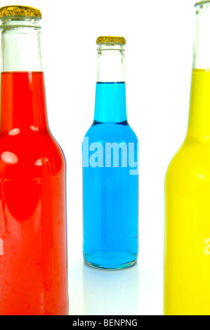 Alco Pop premix alcoholic drinks isolated against a white background ...