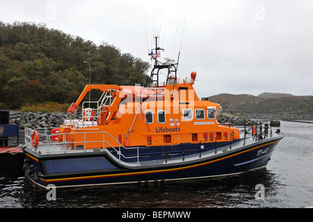 a fishing boat at Lochinver harbour, Sutherland, scotland, UK Stock ...