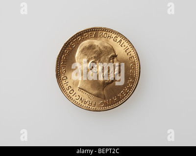Austrian Kronen gold coin Stock Photo - Alamy