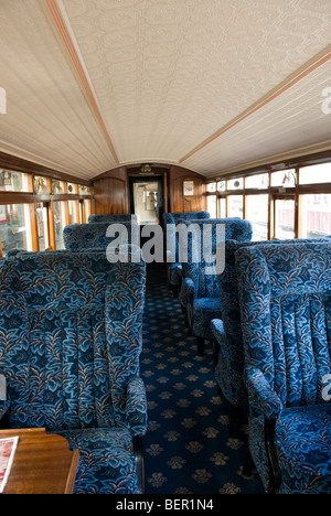 First Class Carriage, Steam Railway, Highland, Scotland, Museum Train ...