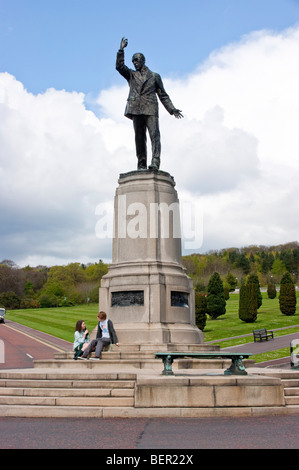 Edward Carson statue. Stormont, Belfast, Northern Ireland, UK Stock ...