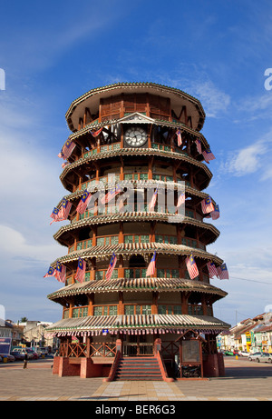 The Leaning Tower of Telok Anson, Malaysia Stock Photo - Alamy