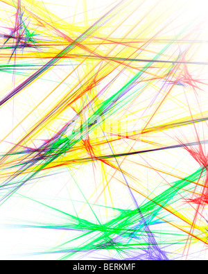 Multi Colored Streaks Stock Photo - Alamy