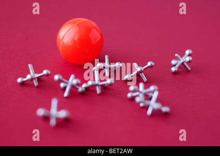 Game of jacks Stock Photo - Alamy