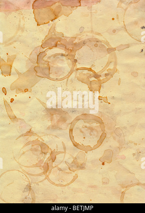 Old paper with blobs Stock Photo - Alamy
