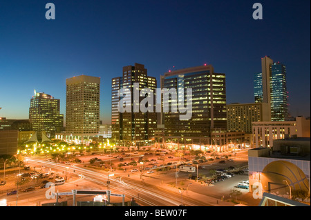 Aerial view of downtown Phoenix Arizona Stock Photo - Alamy