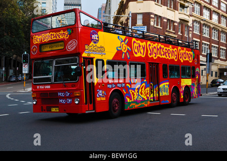 City Sightseeing Bus Sydney Stock Photo - Alamy