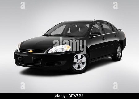 2010 Chevrolet Impala LT in Black - Drivers Side Profile Stock Photo ...