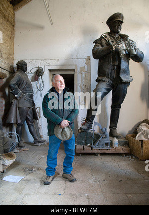 Portrait of James Butler, sculptor Stock Photo - Alamy