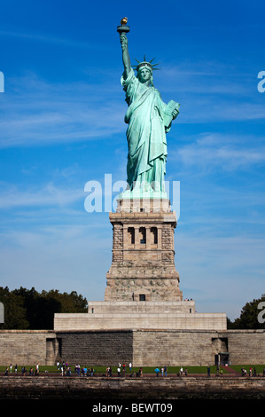 Statue of Liberty front view New York City Stock Photo - Alamy