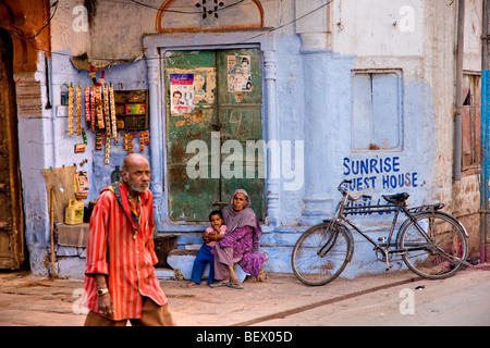 People's life around jodhpur, the blue city, Rajasthan, India Stock ...