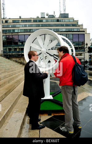 Paris, France, New Technology, Eolian "Wind Turbine" Outside "Paris ...
