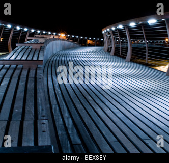 An image of the Castleford footbridge over the river Aire, as seen on ...