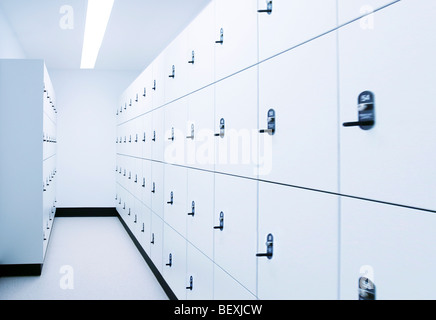 Empty Locker Room Stock Photo - Alamy