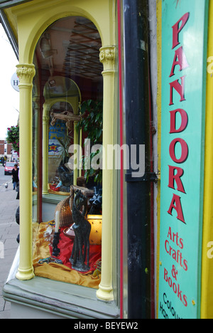 pandora shop on the high street selling silver charms and jewelry, high ...