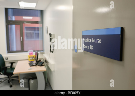 An NHS GP surgery sign Stock Photo - Alamy