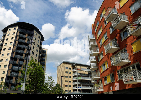 Modern flats with balconies Holloway London Borough of Islington Stock ...