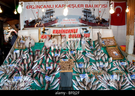 Istanbul Turkey Kumkapi Balik Pazar fish market Stock Photo - Alamy