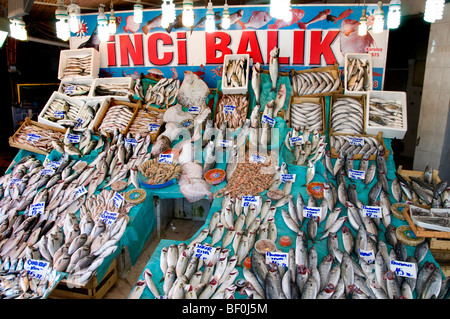 Istanbul Turkey Kumkapi Balik Pazar fish market Stock Photo - Alamy