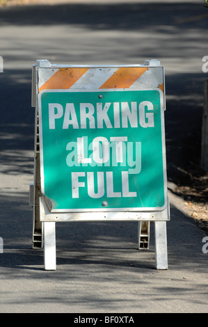 "Full" carpark sign Stock Photo - Alamy