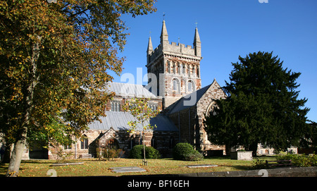 Wimborne Minster Church famed for its chained library and tomb of King ...