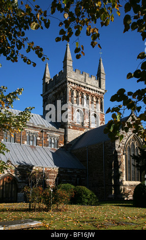 Wimborne Minster Church famed for its chained library and tomb of King ...