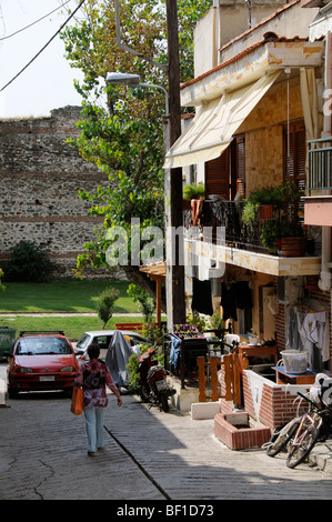 Upper Town, Thessaloniki, Greece Stock Photo - Alamy
