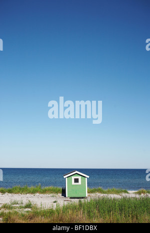 Bathing hut, Skane, Sweden Stock Photo - Alamy