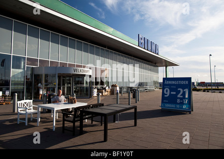 Real warehouse of the Bilka in Viborg, Denmark Stock Photo - Alamy