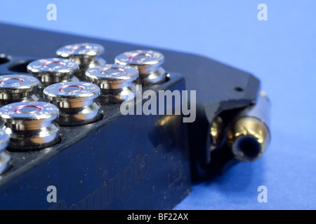 Ammunition and Glock .40 caliber high-capacity magazine Stock Photo - Alamy