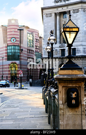 Entrance to Bank Station underground station, City of London, UK Stock ...