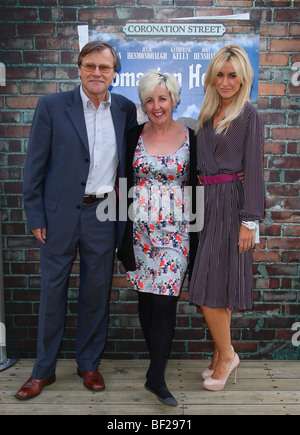 Coronation Street actors David Neilson and Katherine Kelly arrive for a ...
