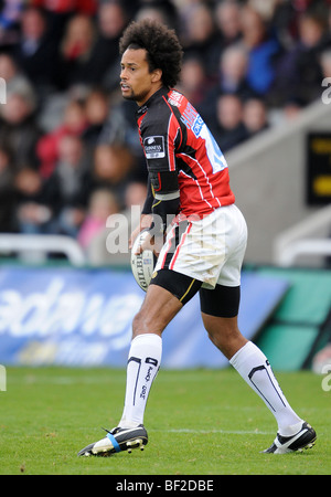 NOAH CATO SARACENS RUFC KINGSTON PARK NEWCASTLE ENGLAND 04 October 2009 ...