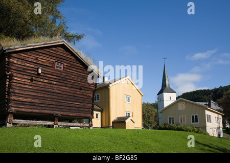 Norway Selbu church Stock Photo - Alamy