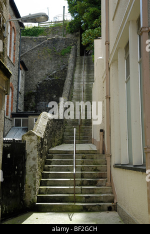 " jacobs ladder " steps in Falmouth, UK Stock Photo - Alamy