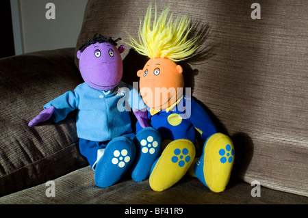 Tweenies Milo Jake toys Stock Photo - Alamy