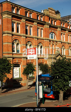 The Pryce Jones building in Newtown Powys Stock Photo - Alamy