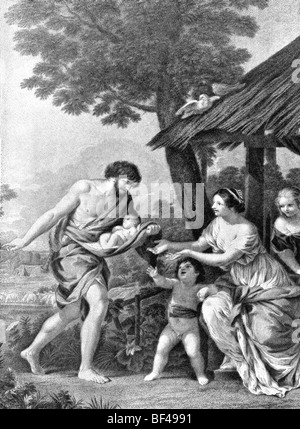Romulus & Remus, the She Wolf and the shepherd, a comic take on the ...