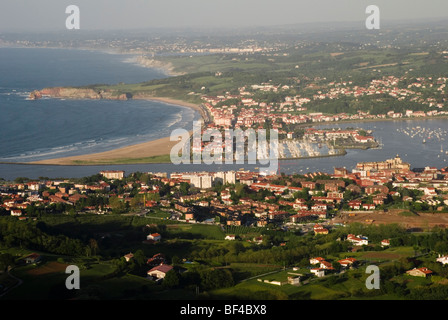 Hondarribia, Hendaya and the Basque coast Stock Photo: 26389584 - Alamy