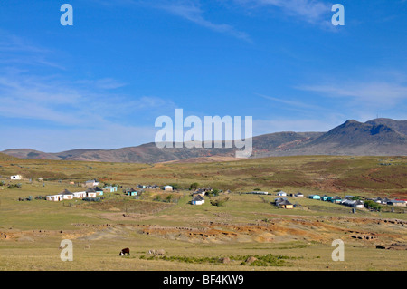 Houses in the Transkei region, Eastern Cape Province, South Africa ...