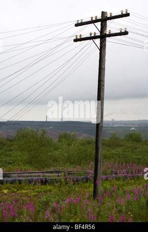 factory coal mine vorkuta russian arctic Stock Photo - Alamy