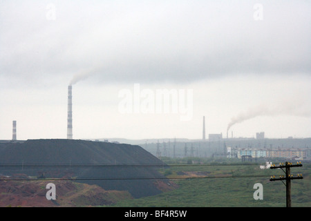 factory coal mine vorkuta russian arctic Stock Photo - Alamy