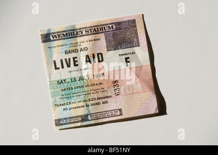 LIVE AID at Wembley Stadium, London, 13 July 1985 with from left ...