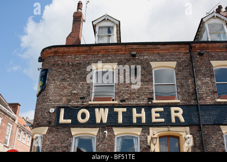 The Lowther Pub, York Stock Photo - Alamy