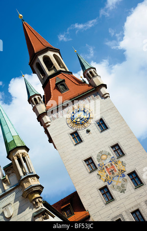 Germany, Munich, astronomical clock at the Deutsche Museum Stock Photo ...